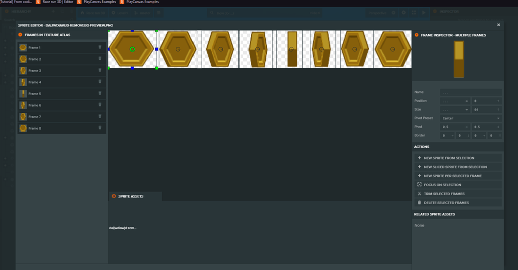 [SOLVED] Animated sprite not showing up - Help & Support - PlayCanvas Discussion