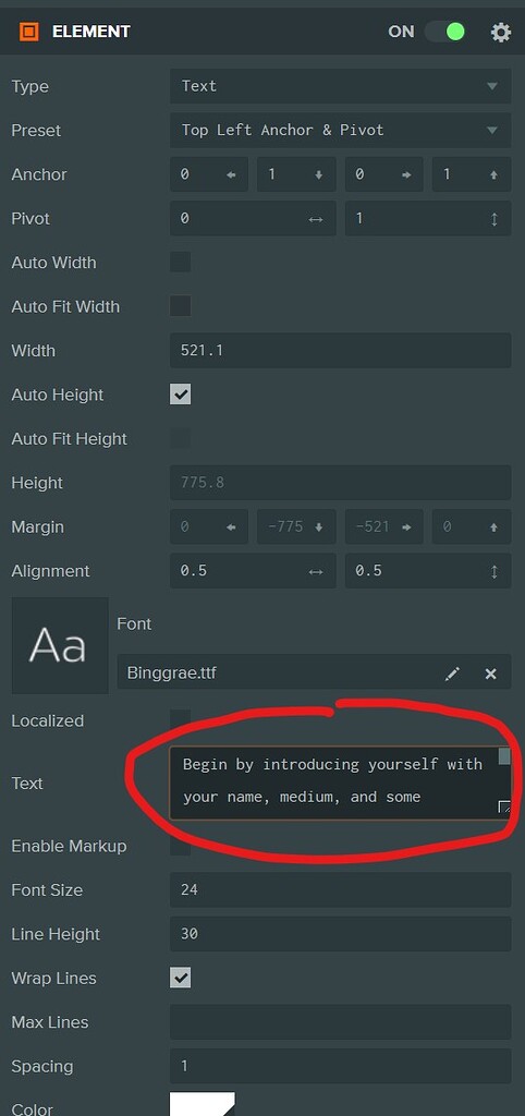 [SOLVED] How can I read the length of a text paragraph? - Help & Support - PlayCanvas Discussion