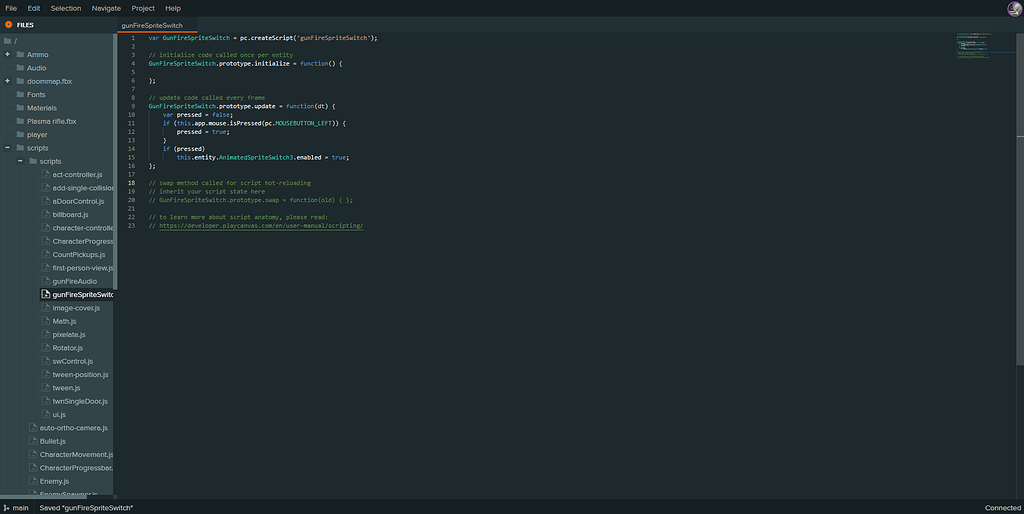 [SOLVED] Enabling Sprite on Mouse down - Help & Support - PlayCanvas Discussion