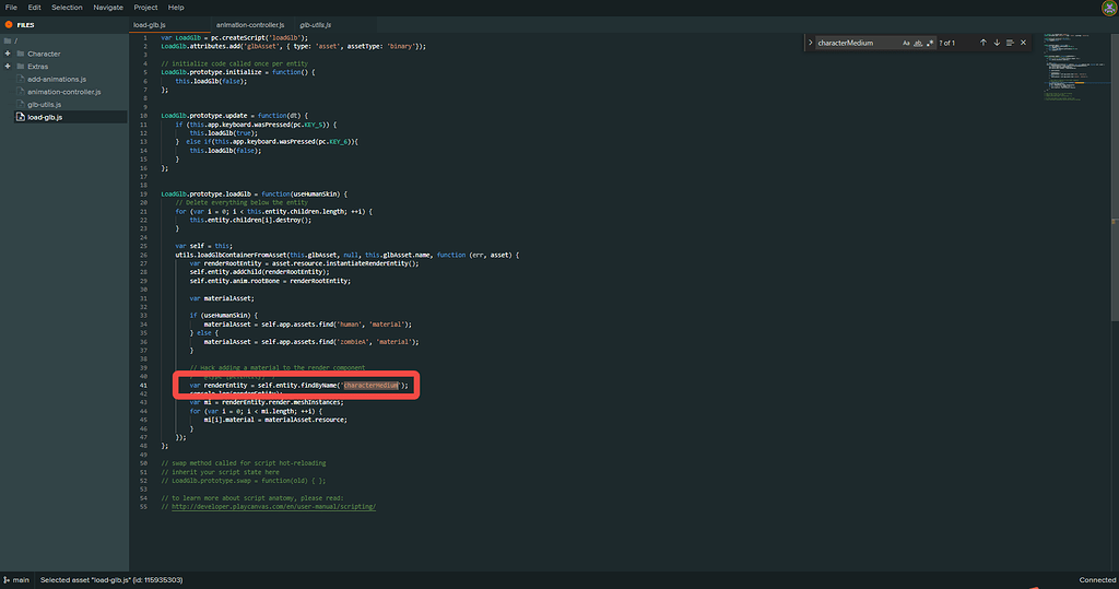 Can't found the entity in editor - Help & Support - PlayCanvas Discussion