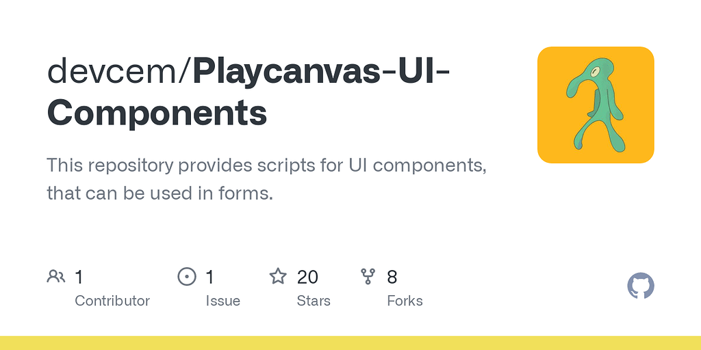 PlayCanvas UI Components - Useful Resources - PlayCanvas Discussion