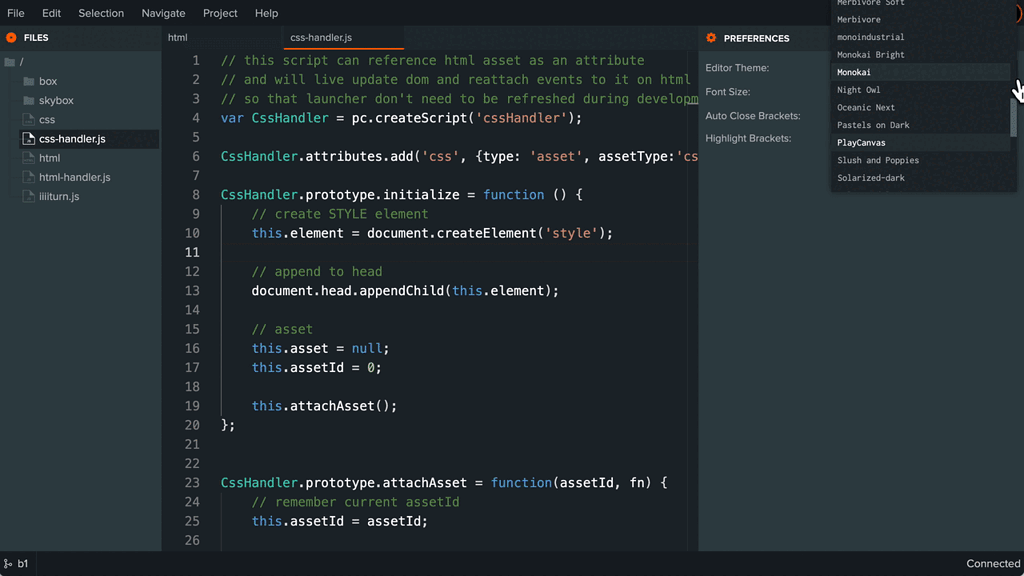 Editor release v1.20.4 - Code Editor Theme Selector! 🎨 - Announcements ...