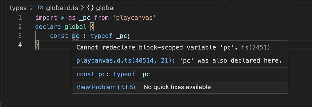 [SOLVED] Enabling TypeScript support by using PlayCanvas TS Template Project - Help & Support ...